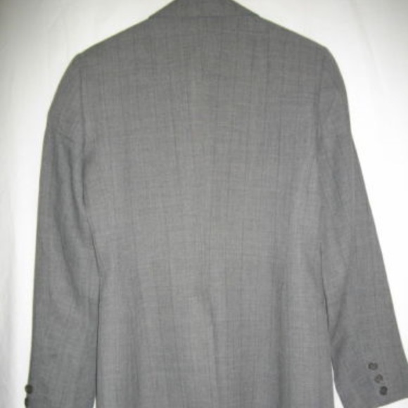 Sisley | Jackets & Coats | Gray Sisley Single Breasted Pin Stripe ...